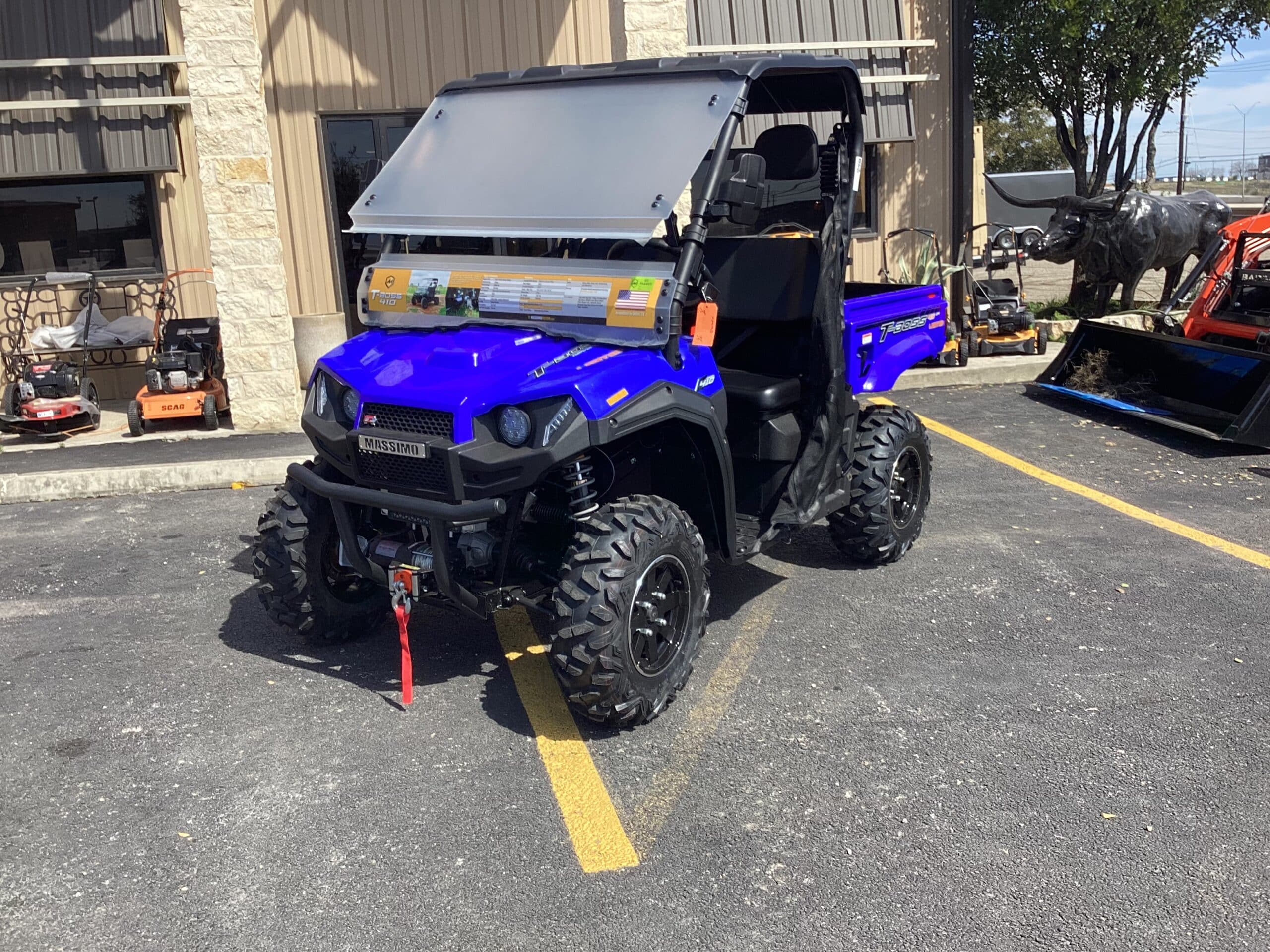 2025 Massimo Motor T-Boss 410 - #SJ5A0034 - Lone Star Truck & Equipment